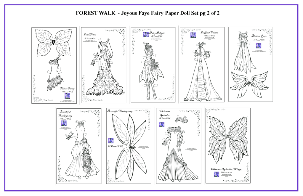 Ready To Print – Paper Doll Sets – missy's imaginings