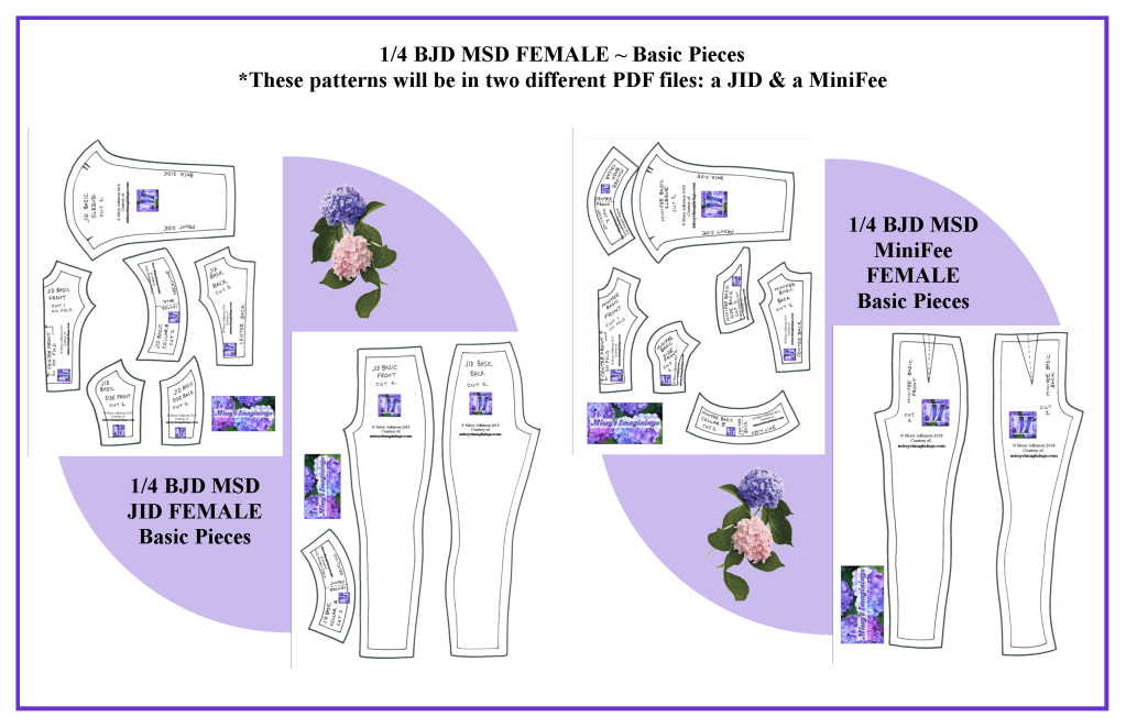 Ready To Print – (1/4) MSD Doll Patterns – missy's imaginings