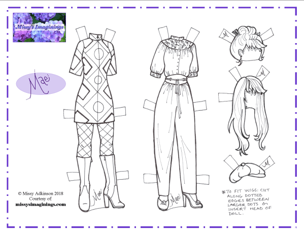 Ready To Print – Paper Doll Sets – missy's imaginings