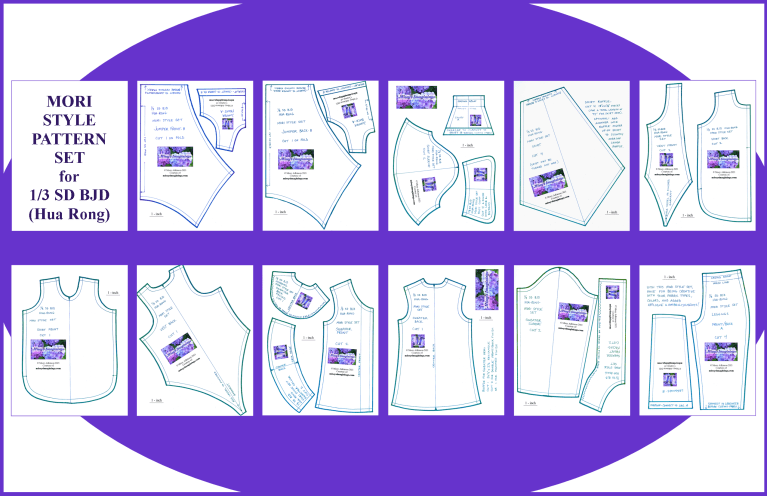 Ready To Print – (1/3) Female Doll Patterns – missy's imaginings