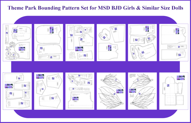 Ready To Print – (1/4) MSD Doll Patterns – missy's imaginings